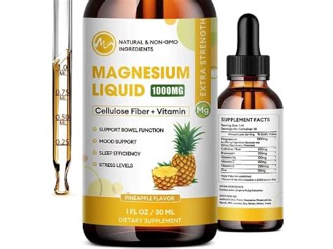 The 10 Best Liquid Magnesium Supplements Of 2025 Reviews Findthisbest