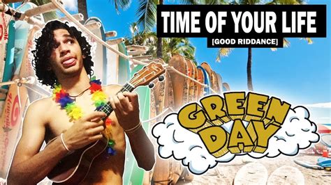 Time Of Your Life Good Riddance Green Day Ukulele Cover Youtube
