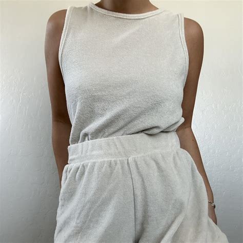 A New Day Womens Cream Top Depop