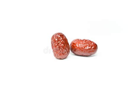 Red Dates On Blank Background Stock Image Image Of Light Chinese