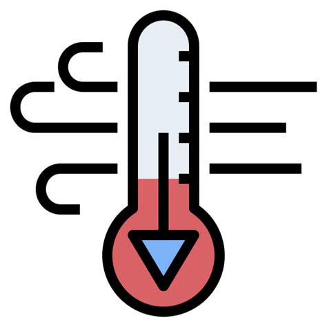 Climate Cold Temperature Thermometer Weather Icon Download On