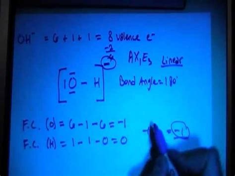 Hydroxide Lewis Dot Structure