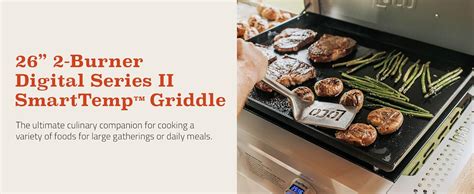 Loco Cookers 2 Burner Flat Top Propane Grill Portable