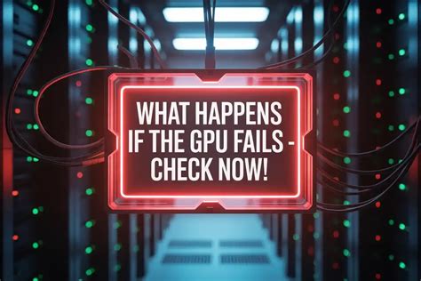 What Happens If The Gpu Fails Check Now