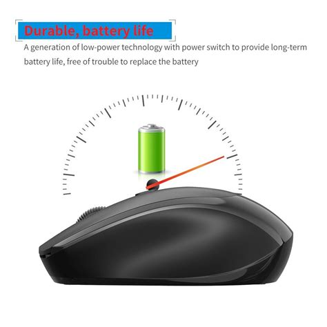 Rechargeable 2 4g Wireless Mouse Metal Noiseless S Grandado