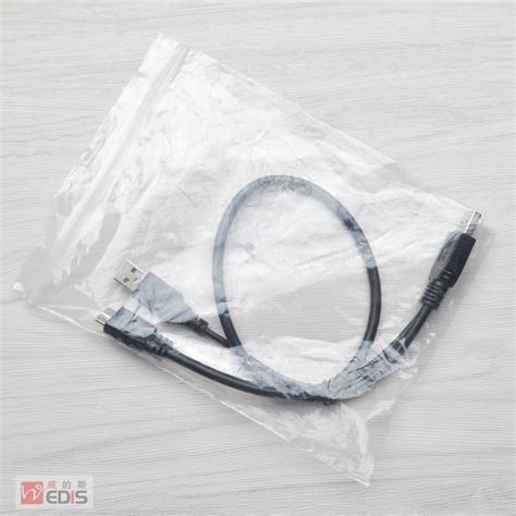 双头usb3 0移动硬盘手机数据线黑色双头加强供电升级线东芝西数 虎窝淘