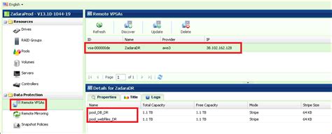 Managing Remote Mirroring — Vpsa Storage Array Version 2107