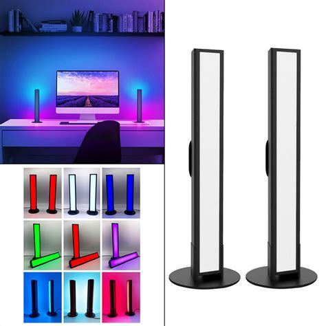Control De Sonido Barra De Lámpara Led Rgb Recogida Por Voz