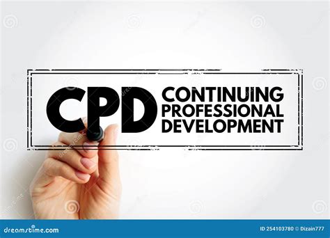Cpd Continuing Professional Development Continuing Education To