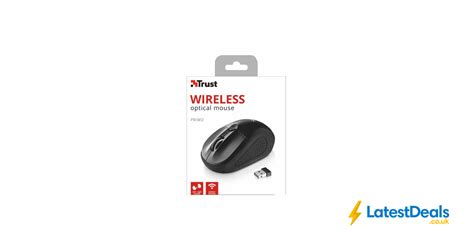 Primo Wireless Optical Mouse Black £5 40 At Wilko