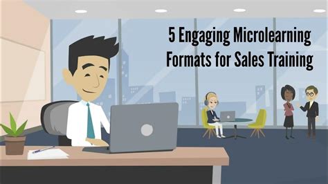 5 Engaging Microlearning Formats For Sales Training Youtube