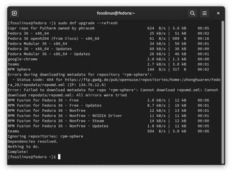 How To Update Fedora By Gui And Command Line Ways