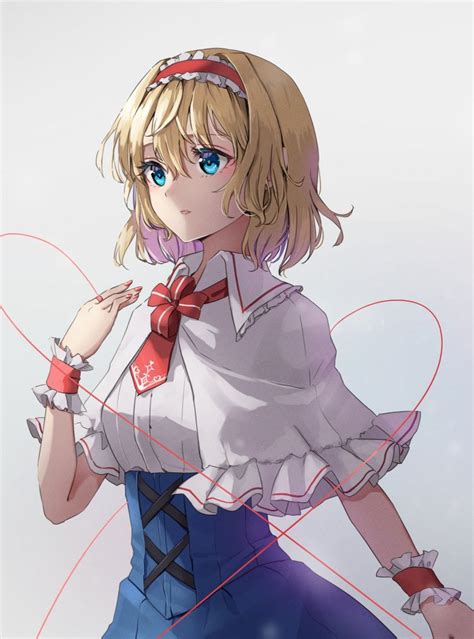 Alice Margatroid Touhou Drawn By Shironekoyuuki Danbooru