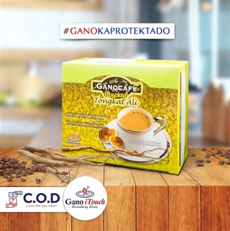 Gano Cafe Ginseng With Tongkat Ali 15 Sachets By Gano Itouch Lazada Ph