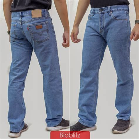Jual CELANA JEANS REGULER STANDAR PRIA Shopee Indonesia
