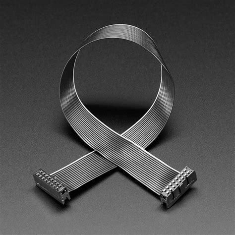 Adafruit Gpio Ribbon Cable 2x8 Idc Cable 16 Pins 12 Long 3dmakerworld Inc