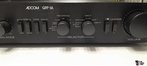 Adcom Pre Amp Amplifier Photo 5553955 Us Audio Mart
