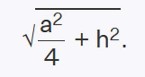 Surface Area of a Square Pyramid Formula TRUNG TÂM GIA SƯ TÂM TÀI ĐỨC