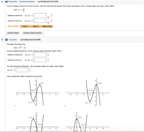 Solved Find All Relative Extrema Of The Function Use Chegg Com