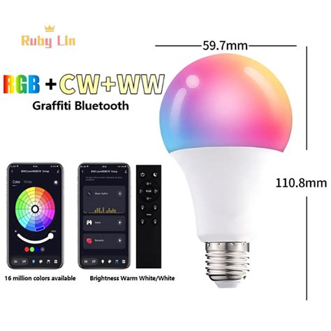 Ruby Lin Smart Led Light Bulb Rf Remote Group Smart Life Spotlight Table Floor Lamp Nice