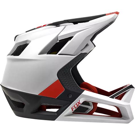 Casco Fox Proframe Blocked Bianco All4cycling