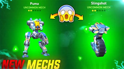 I UNLOCKED NEW MECHS PUMA SLINGSHOT MECH ARENA YouTube