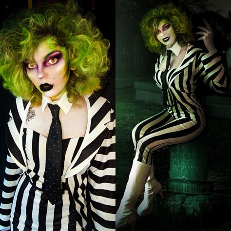 Female Beetlejuice Cosplay