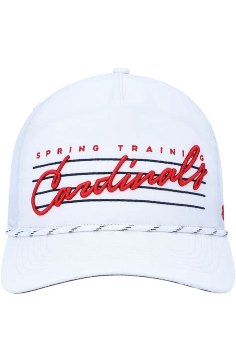 47 Mens 47 White St Louis Cardinals Downburst Hitch Snapback Hat