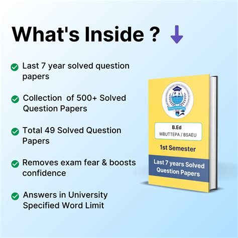 BSAEU B Ed 1st Semester Previous Years Solved Question Papers