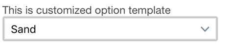 Customizing Variant Template No Value Name In Select Option Issue