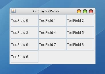 How To Use Gridlayout In Java Using Swing Learn Java By Examples