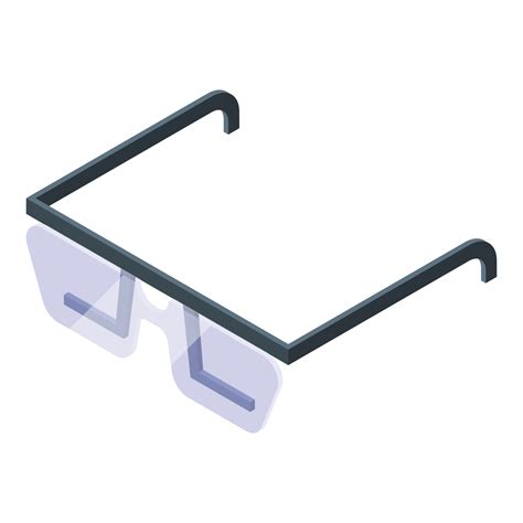 Smart Glasses Icon Isometric Vector Wearable Glass 15871013 Vector Art