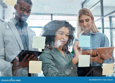Planning Samenwerking En Strategie Met Een Team Dat Werkt Aan Een