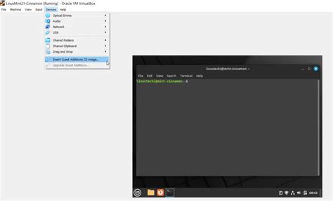 How To Install VirtualBox Guest Additions On Linux Mint