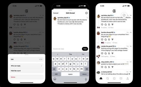 Michael Gabert On Linkedin Threads Rolls Out Post Editing And Voice Notes