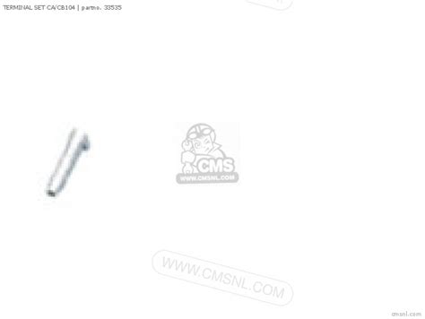 33535 Terminal Set Ca/cb104 Daytona - 33535