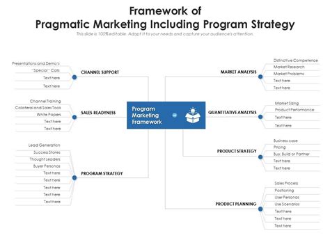 Framework Of Pragmatic Marketing Including Program Strategy