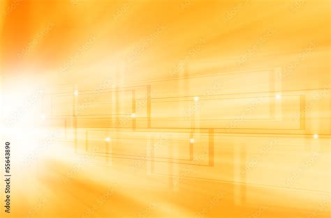 Abstract Yellow Technology Background Stock Illustration Adobe Stock