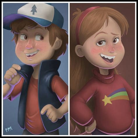 Gravity Falls Dipper And Mabel Fan Art