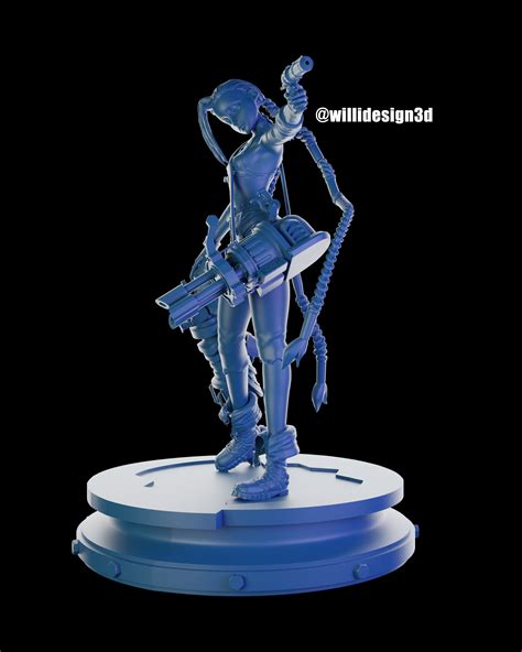 Stl File Jinx Arcane 2 League Of Legends Modelo Imprecion 3d 👾 ・3d