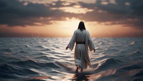 Jesus Walking On Water Wallpaper