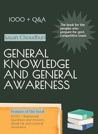 General Knowledge And General Awareness Questions And Answers Book MCQ