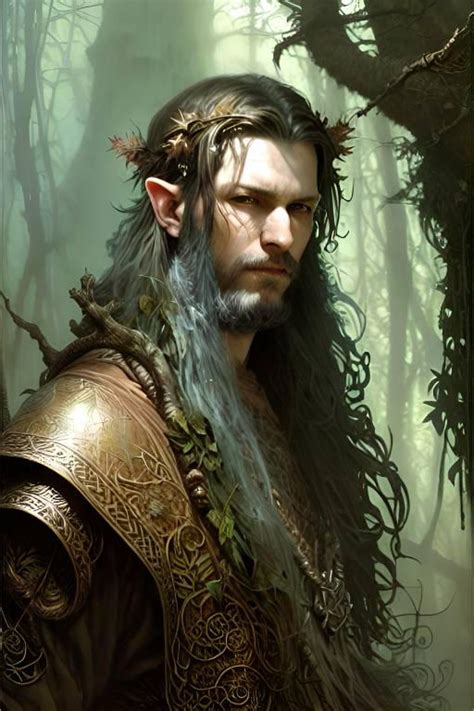 Elf Druid By Ionicai On Deviantart