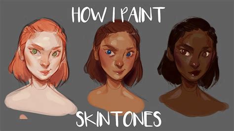 Step By Step Digital Painting Skin Ipanemabeerbar