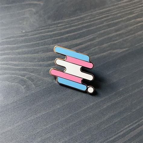 Transgender Pride Pin Lgbtq Pin Series Lgbt Pride Art Transgender