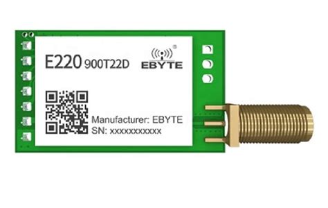 Módulo LORA LLCC68 915 Mhz E220 900t22d 5km ACEPIC Tecnologia
