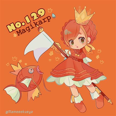 Magikarp Pokemon Drawn By Mameeekueya Danbooru