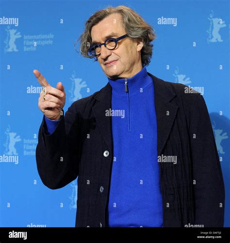 German Director Wim Wenders Poses During The Photocall For The Film Pina During The St
