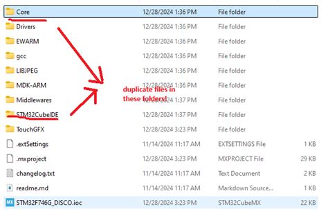 Stm32ide Project File Organization Stmicroelectronics Community
