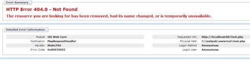 Php Localhost Physical Path Server Fault